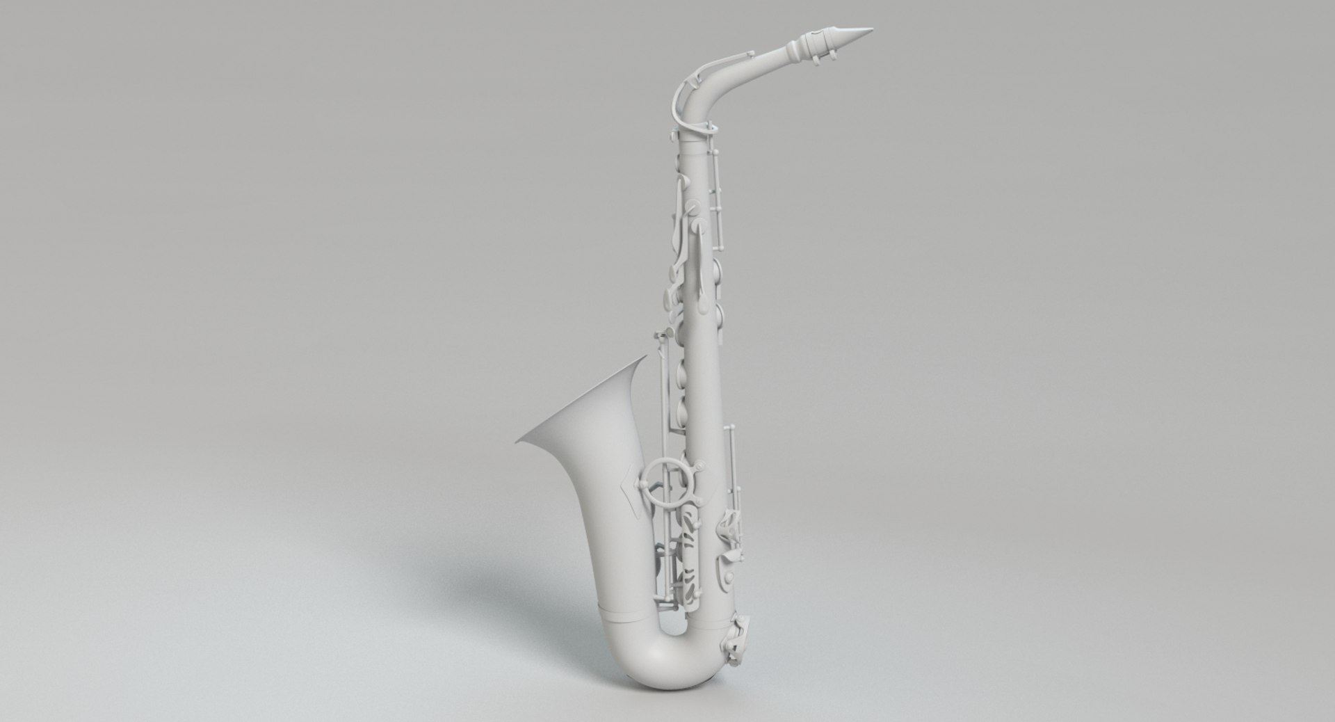3d Model Sax Saxophone