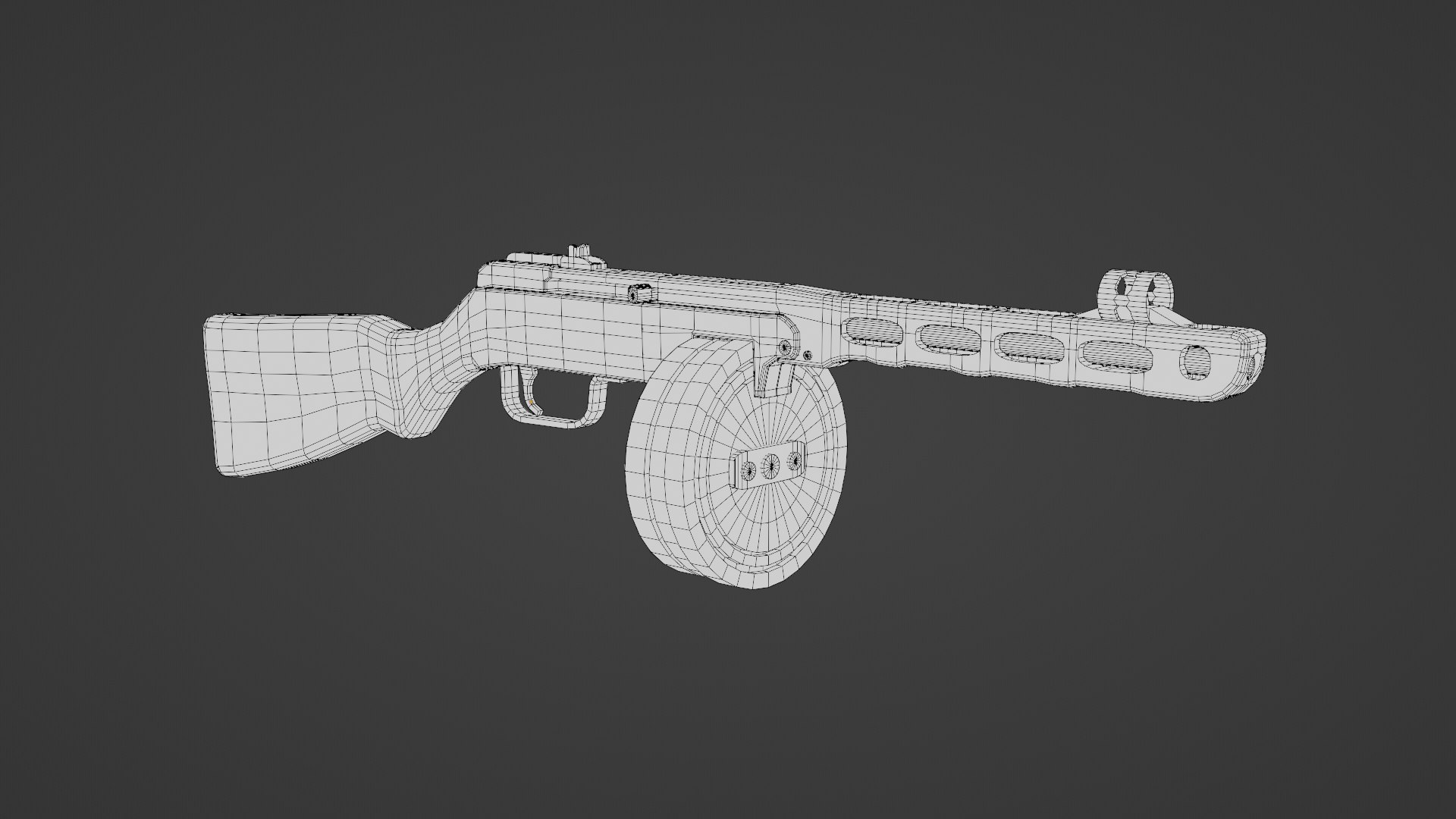 PPSh-41 3D model - TurboSquid 2124096