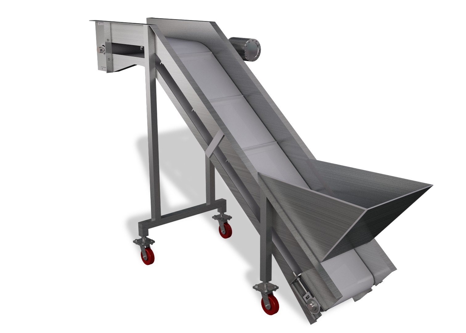 Cinema4d Incline Hopper Conveyor