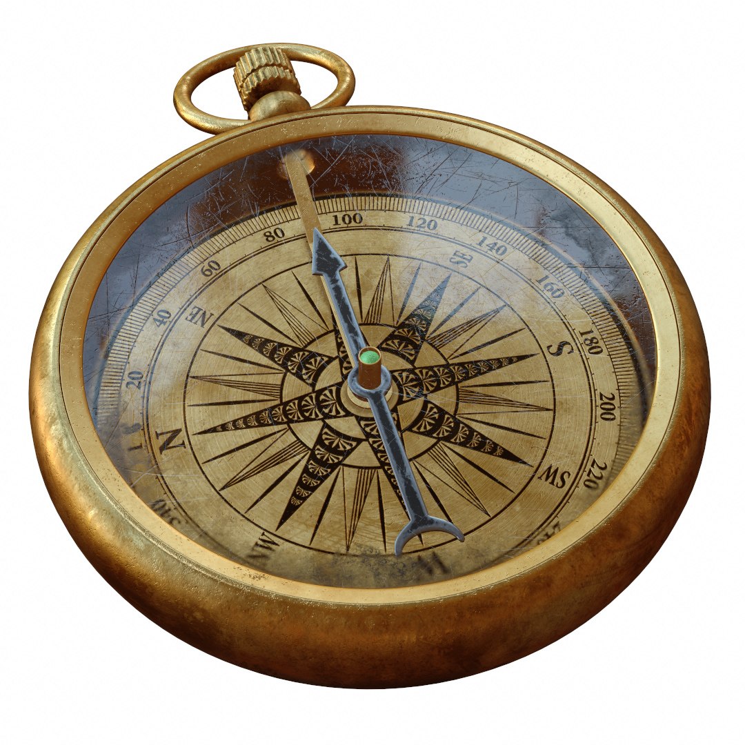 3D Compass - TurboSquid 1429373