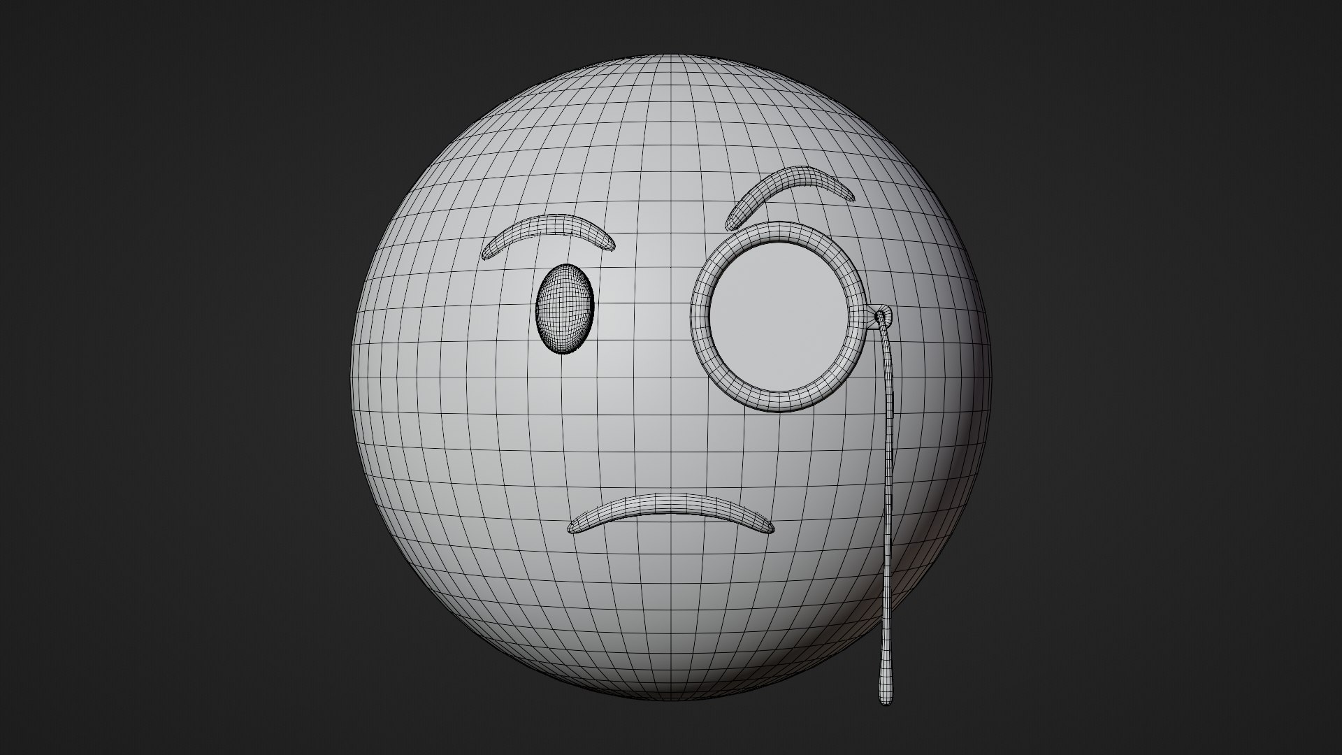 Gentleman with Monocle Emoticon Emoji or Smiley 3D model - TurboSquid ...