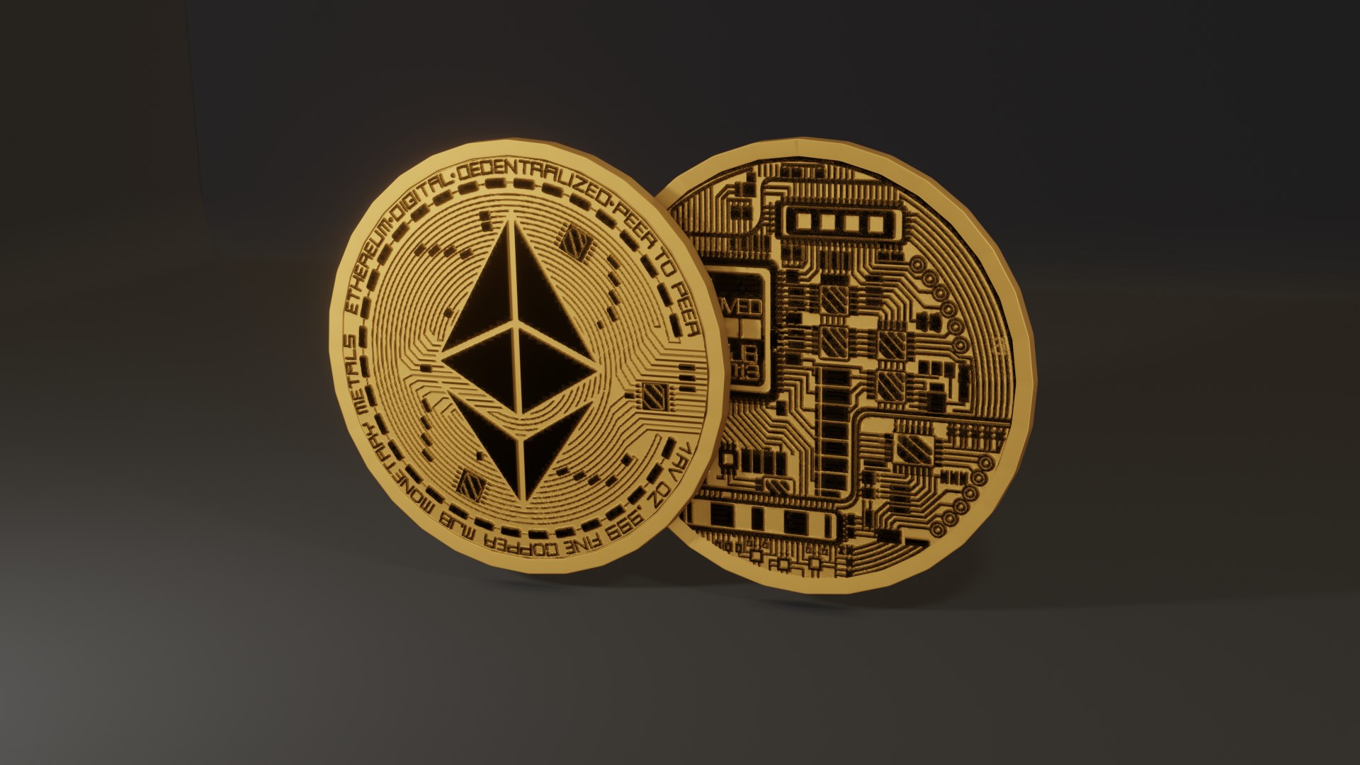 Ethereum 3D Model - TurboSquid 1734448