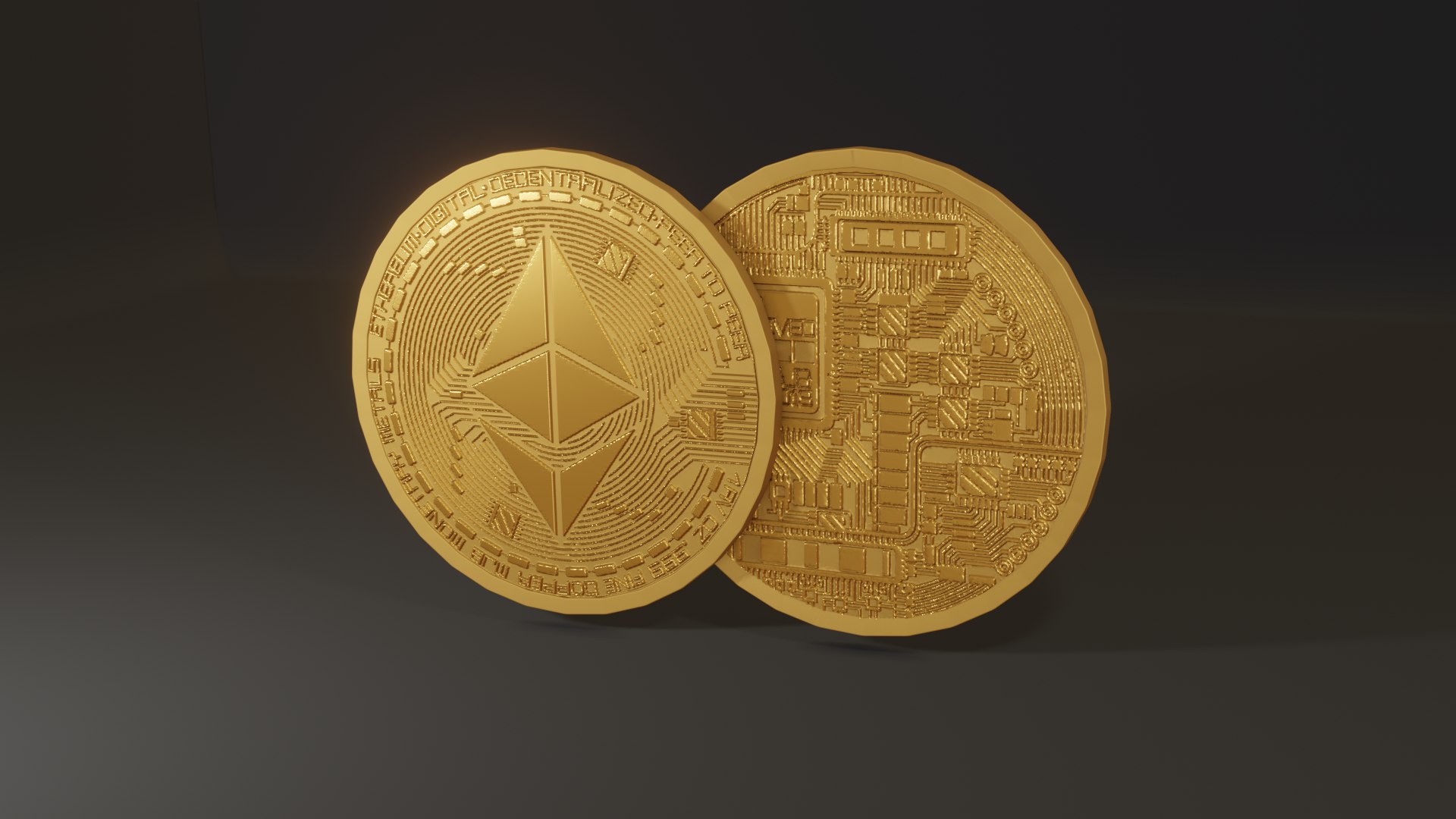 Ethereum 3D Model - TurboSquid 1734448