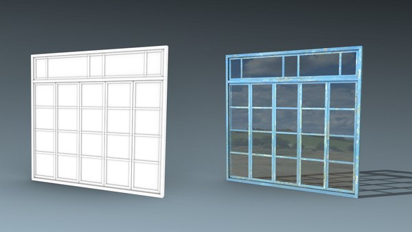 3D low-poly windows pack model - TurboSquid 1644310