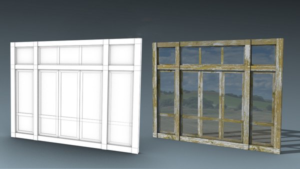 3D low-poly windows pack model - TurboSquid 1644310