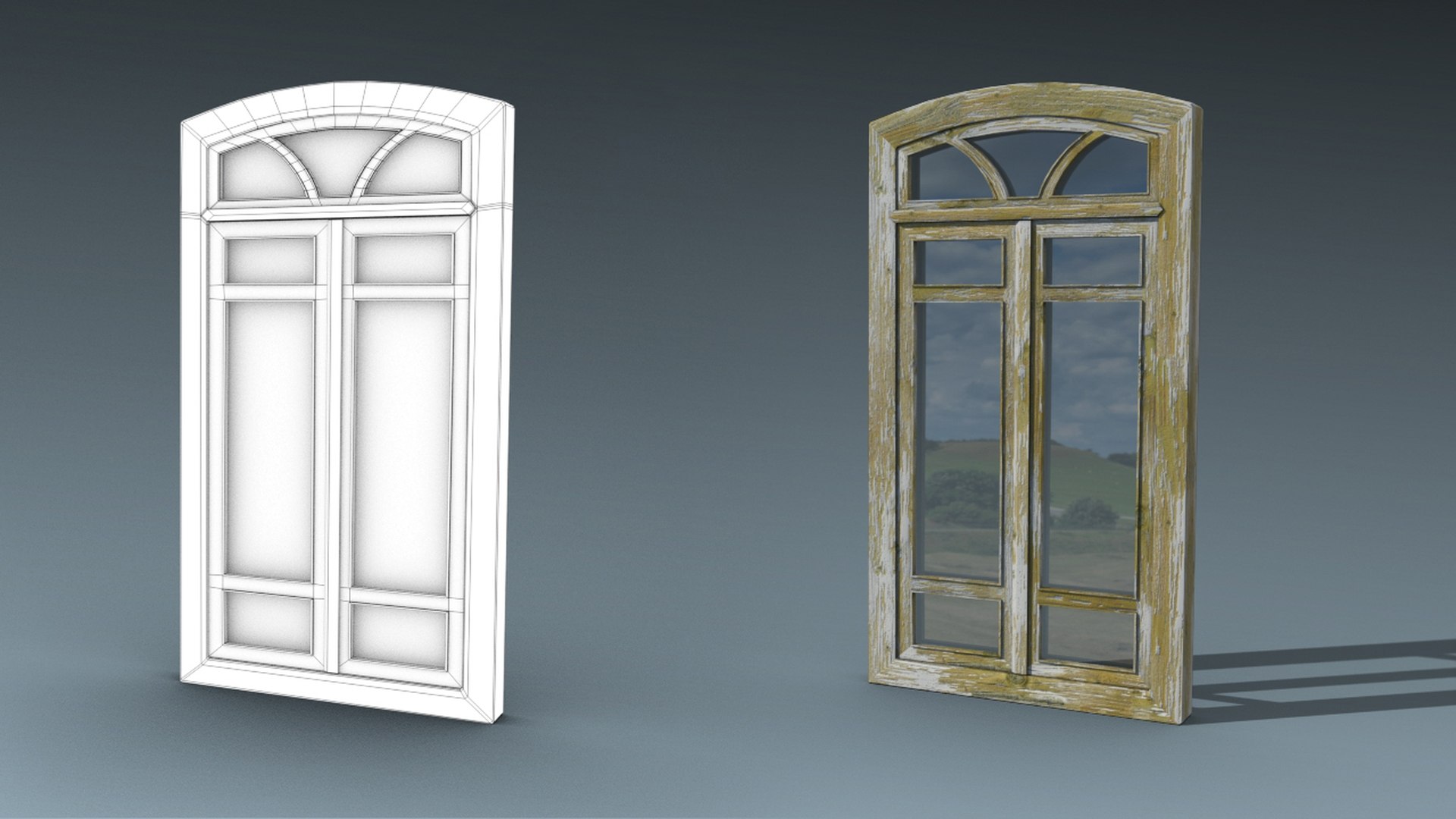 3D low-poly windows pack model - TurboSquid 1644310