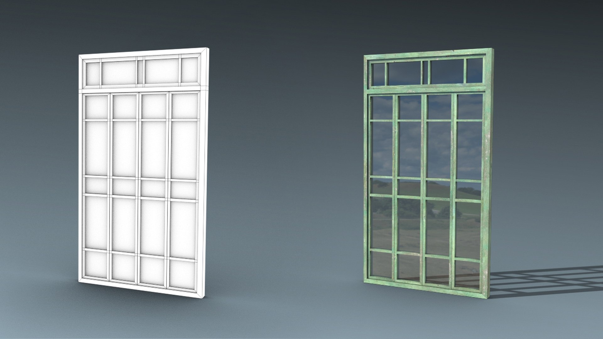 3D low-poly windows pack model - TurboSquid 1644310