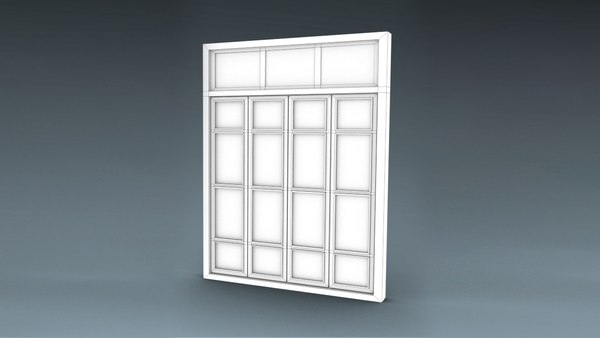 3D low-poly windows pack model - TurboSquid 1644310
