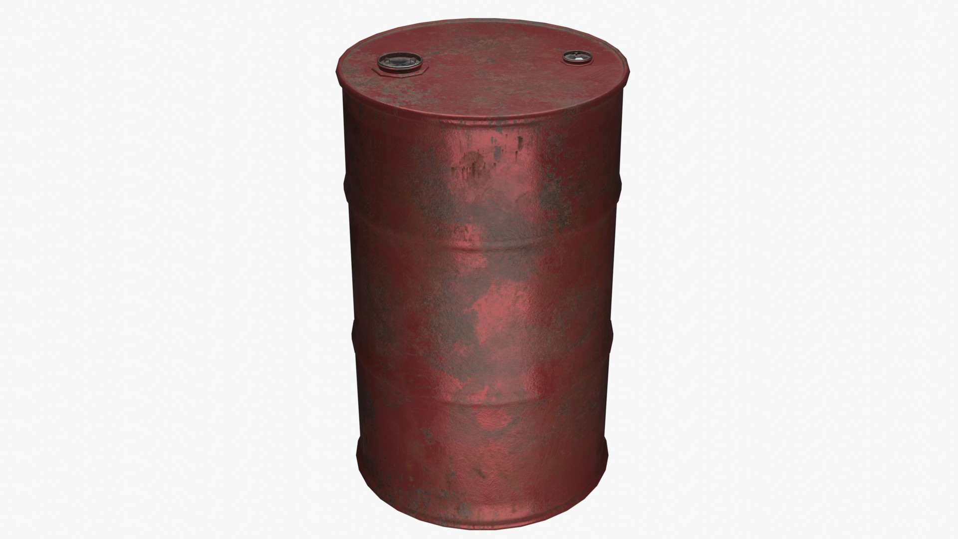 3D Model Red Oil Barrels Collection - TurboSquid 2148223