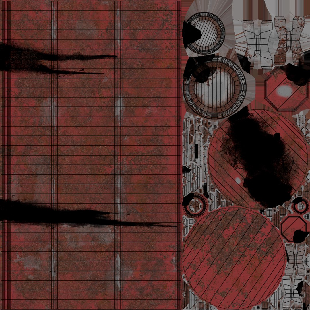 3D Model Red Oil Barrels Collection - TurboSquid 2148223