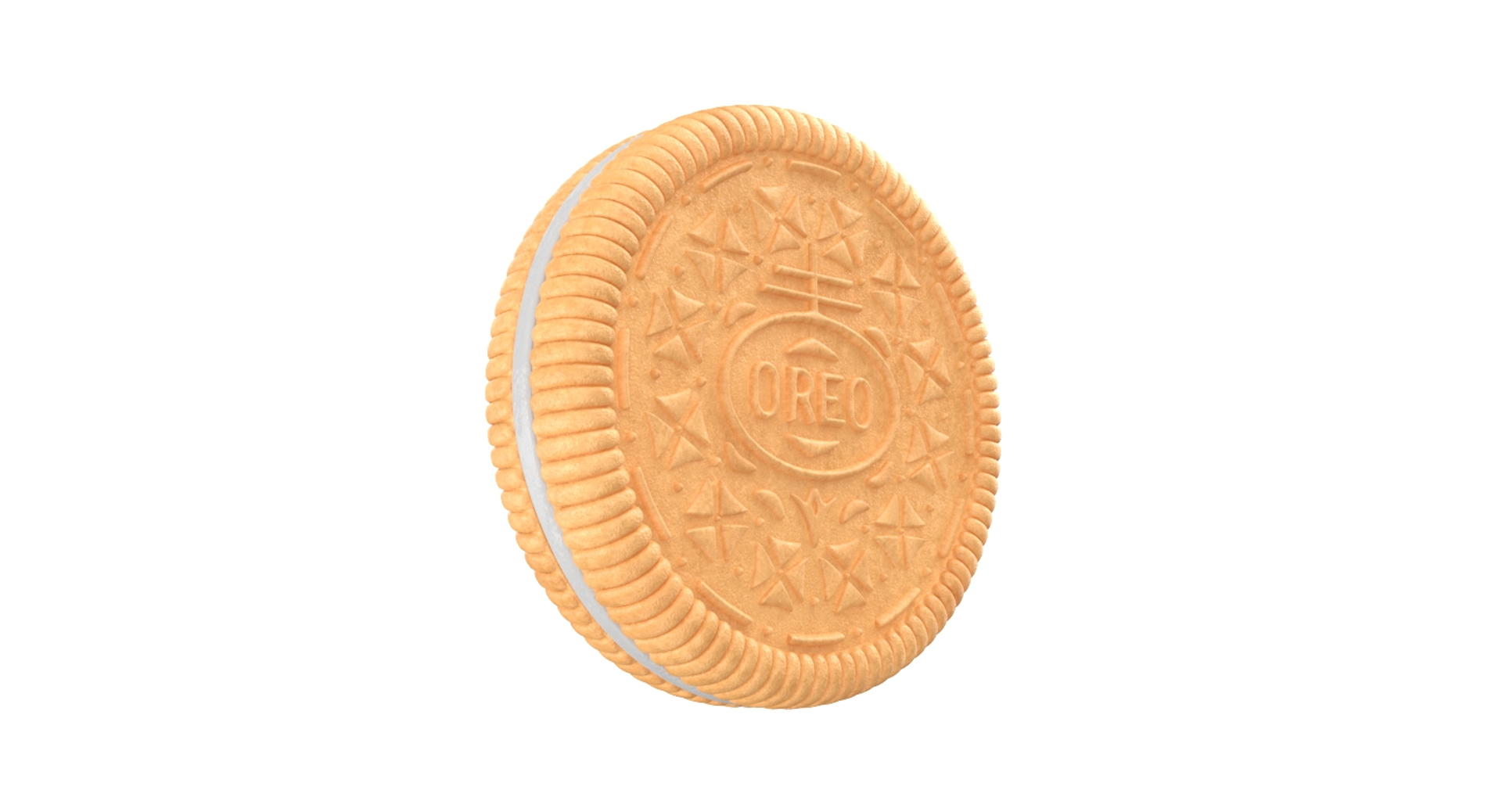 Golden Oreo 3D Model - TurboSquid 1355102
