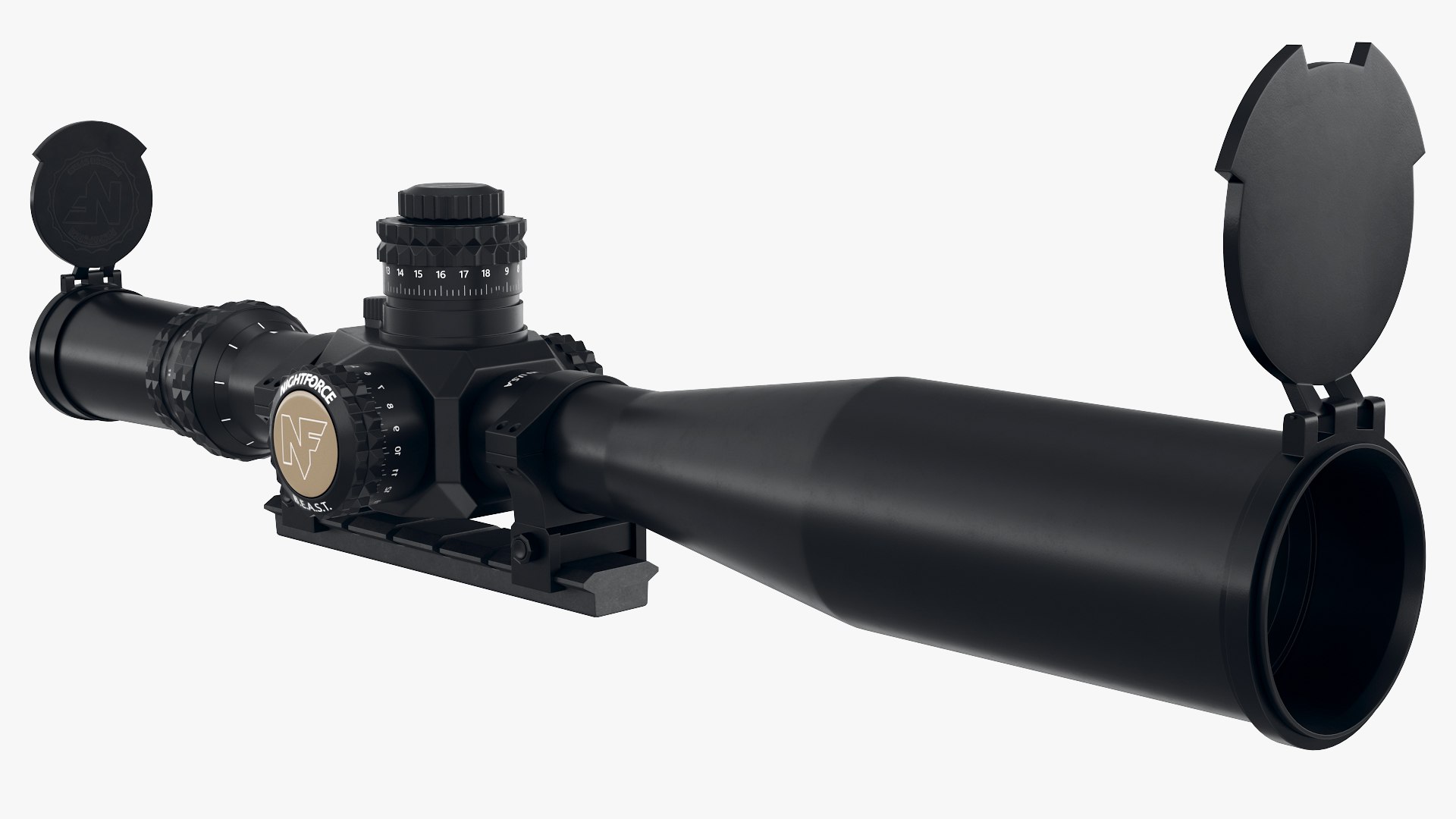 3D Rifle Scope Nightforce B E A S T - TurboSquid 1879869