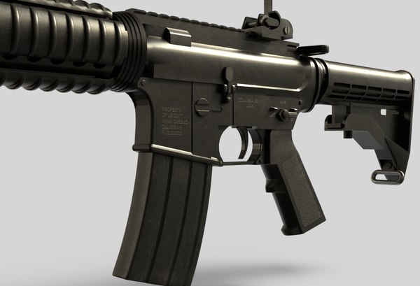 Free AR-15 3D model - TurboSquid 1951272