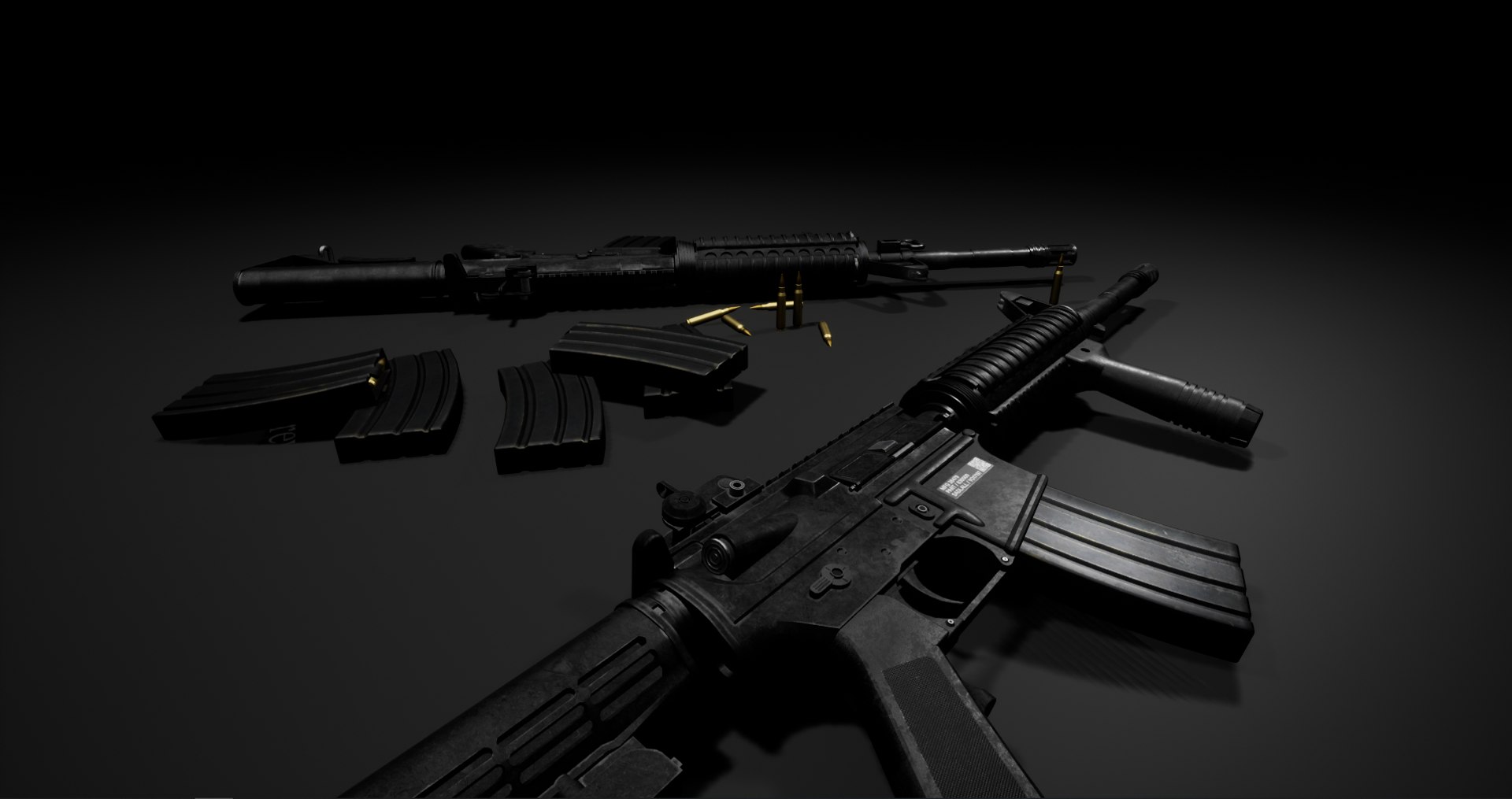 Free AR-15 3D Model - TurboSquid 1951272