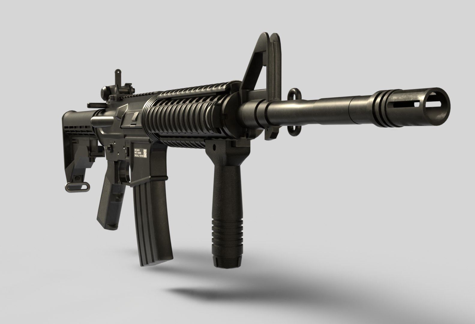 Free AR-15 3D Model - TurboSquid 1951272