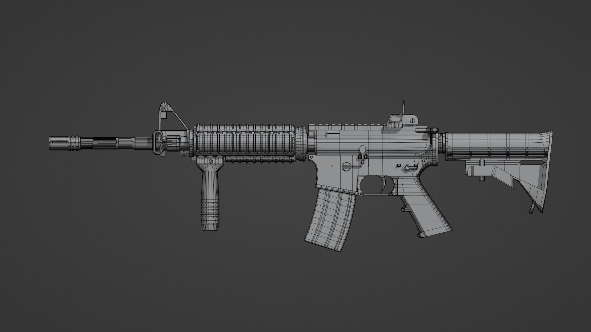 Free AR-15 3D Model - TurboSquid 1951272