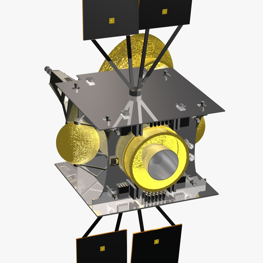 3d Orbiting Geo Cob Model