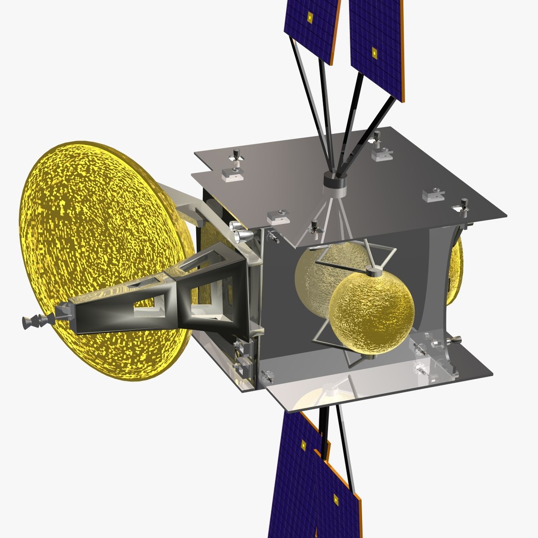 3d Orbiting Geo Cob Model