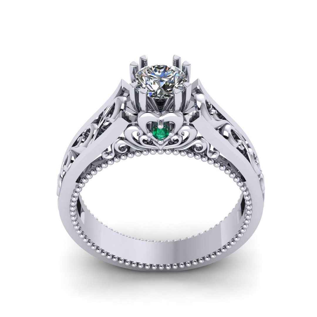 Gemvision Matrix Gold Ring 3D - TurboSquid 1342588