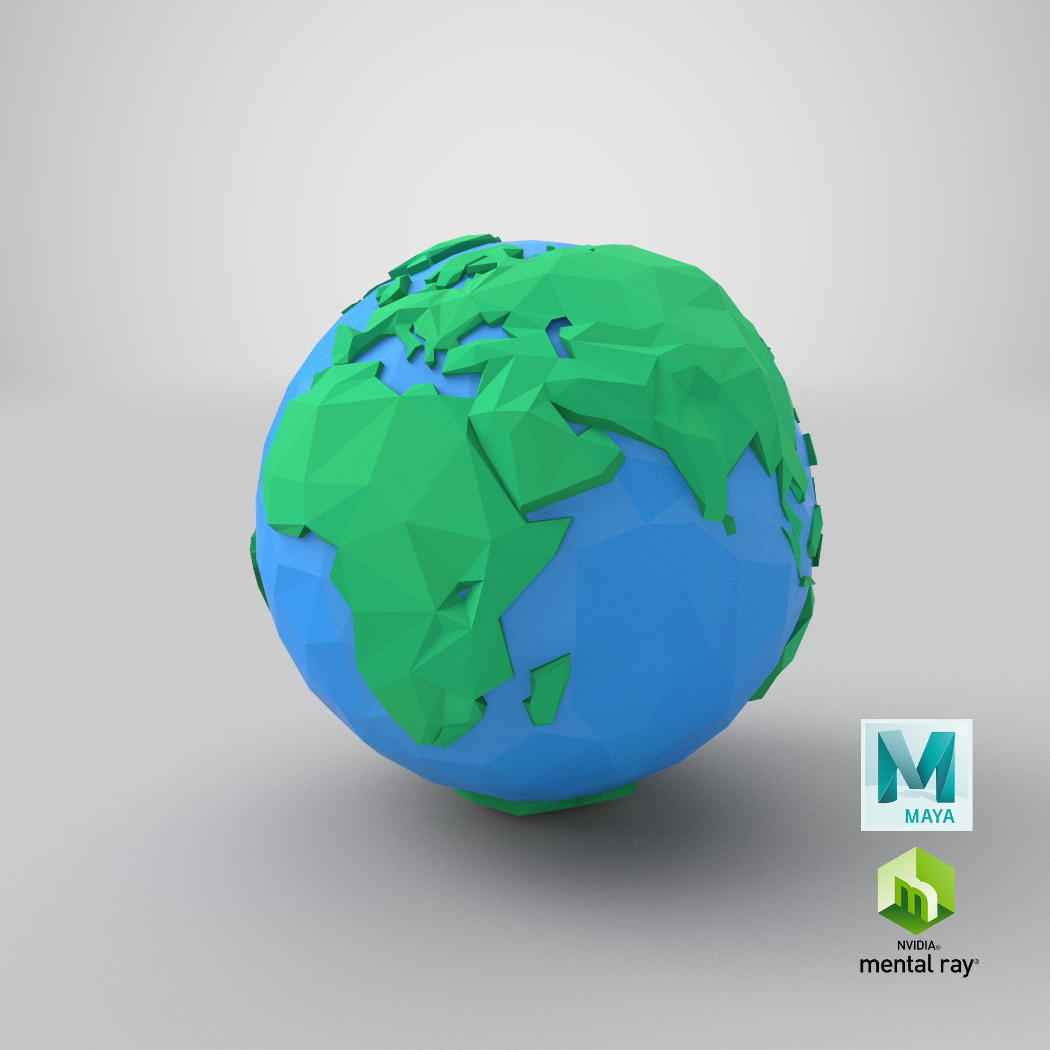 earth concept 3d model