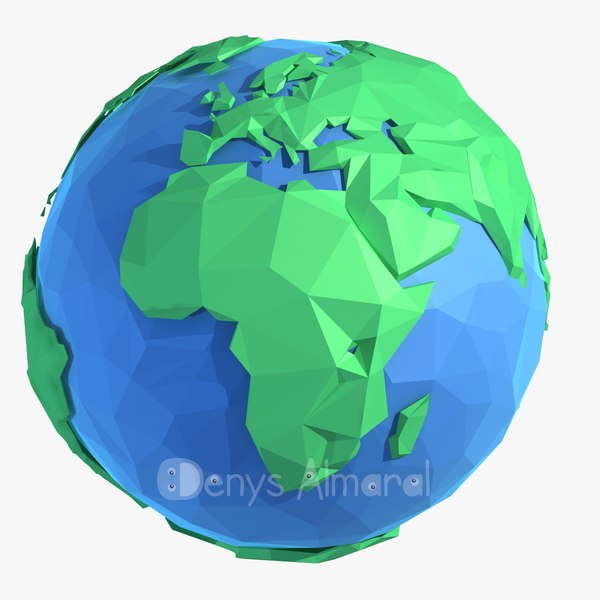 earth concept 3d model