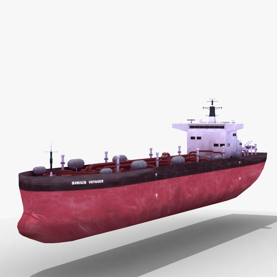 Sirius Voyager Oil Tanker 3d Model