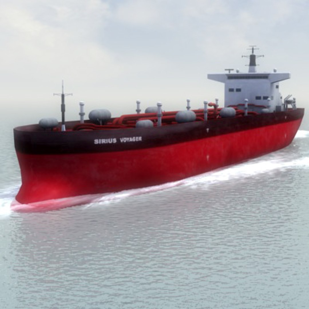 Sirius Voyager Oil Tanker 3d Model
