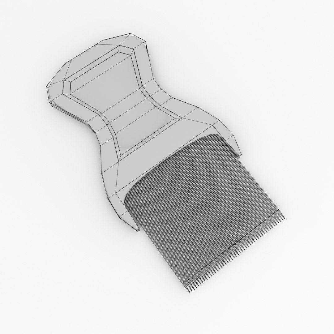 Lice Comb 3ds
