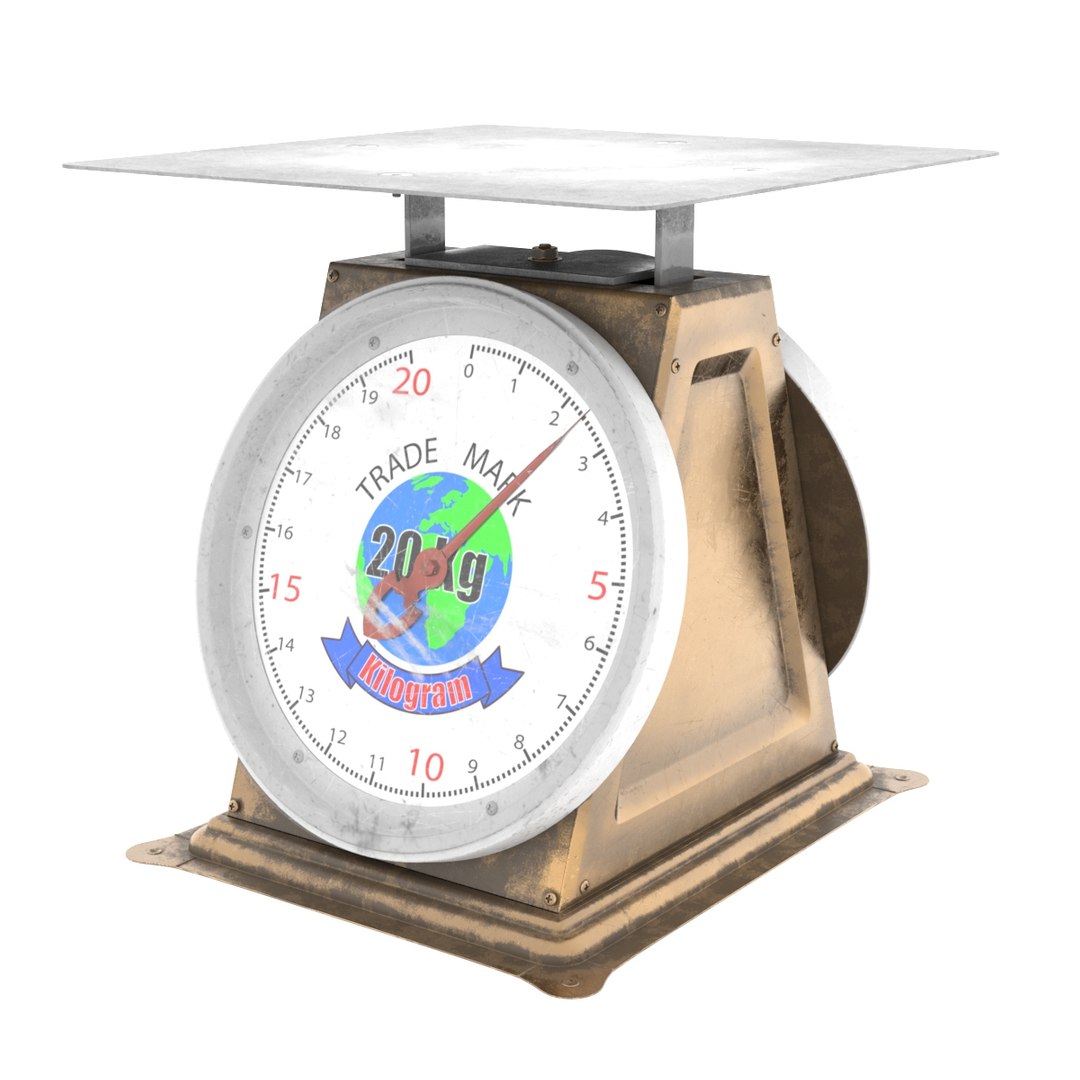 Kilogram Scale 3D - TurboSquid 1737993