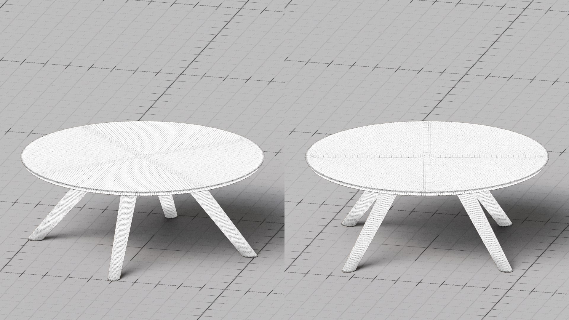 Coffee Table 3D Model - TurboSquid 2396268