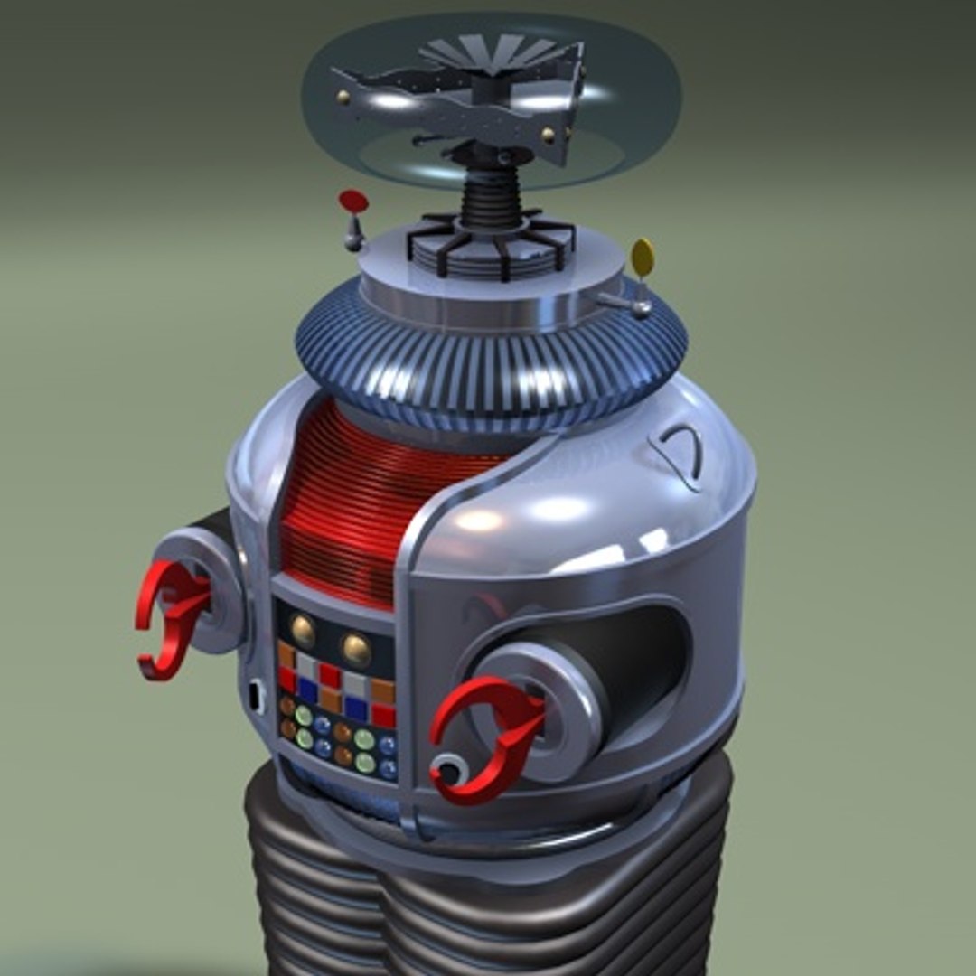 Lost Space Robot 3d Model