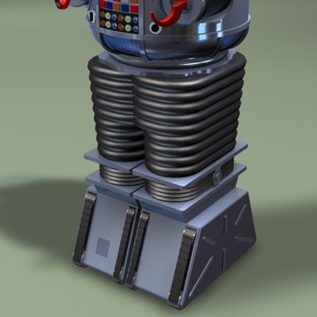 Lost Space Robot 3d Model