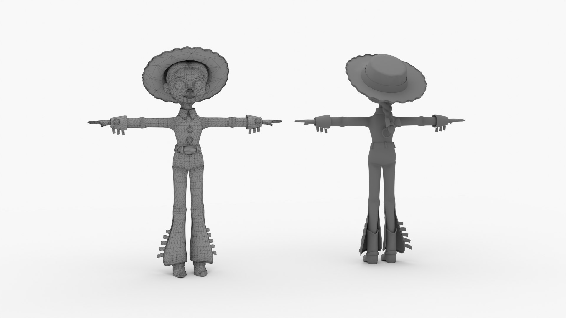 Jessie Model - TurboSquid 2371817