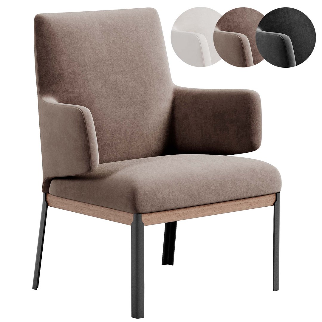 3D Hug Armchair By Arflex - TurboSquid 2334201