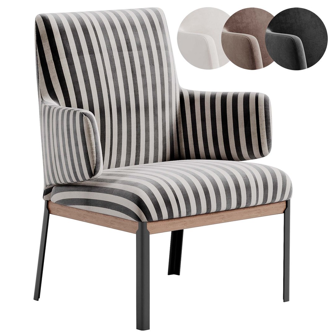 3D Hug Armchair By Arflex - TurboSquid 2334201