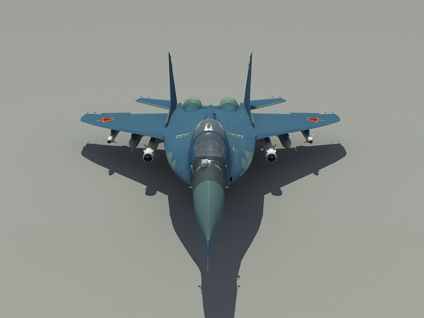 3d mig mig-29 model