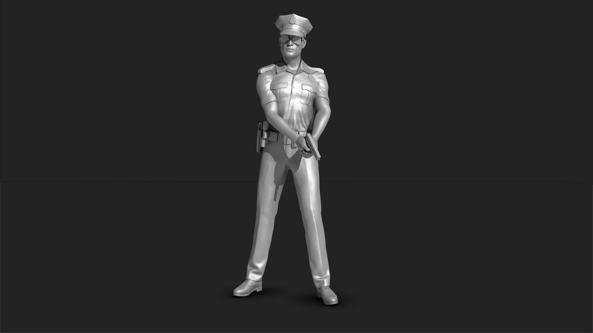 Police Figure Set 01 3D Model - TurboSquid 1737771