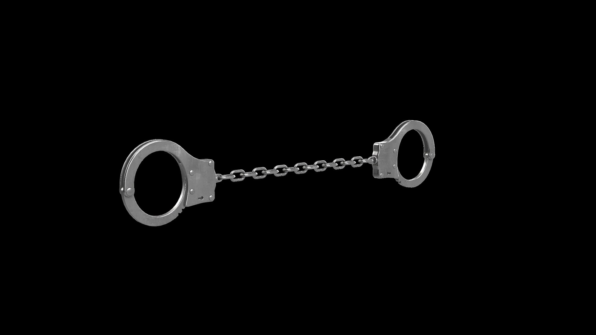 Police Handcuffs 02 3D Model - TurboSquid 2299163