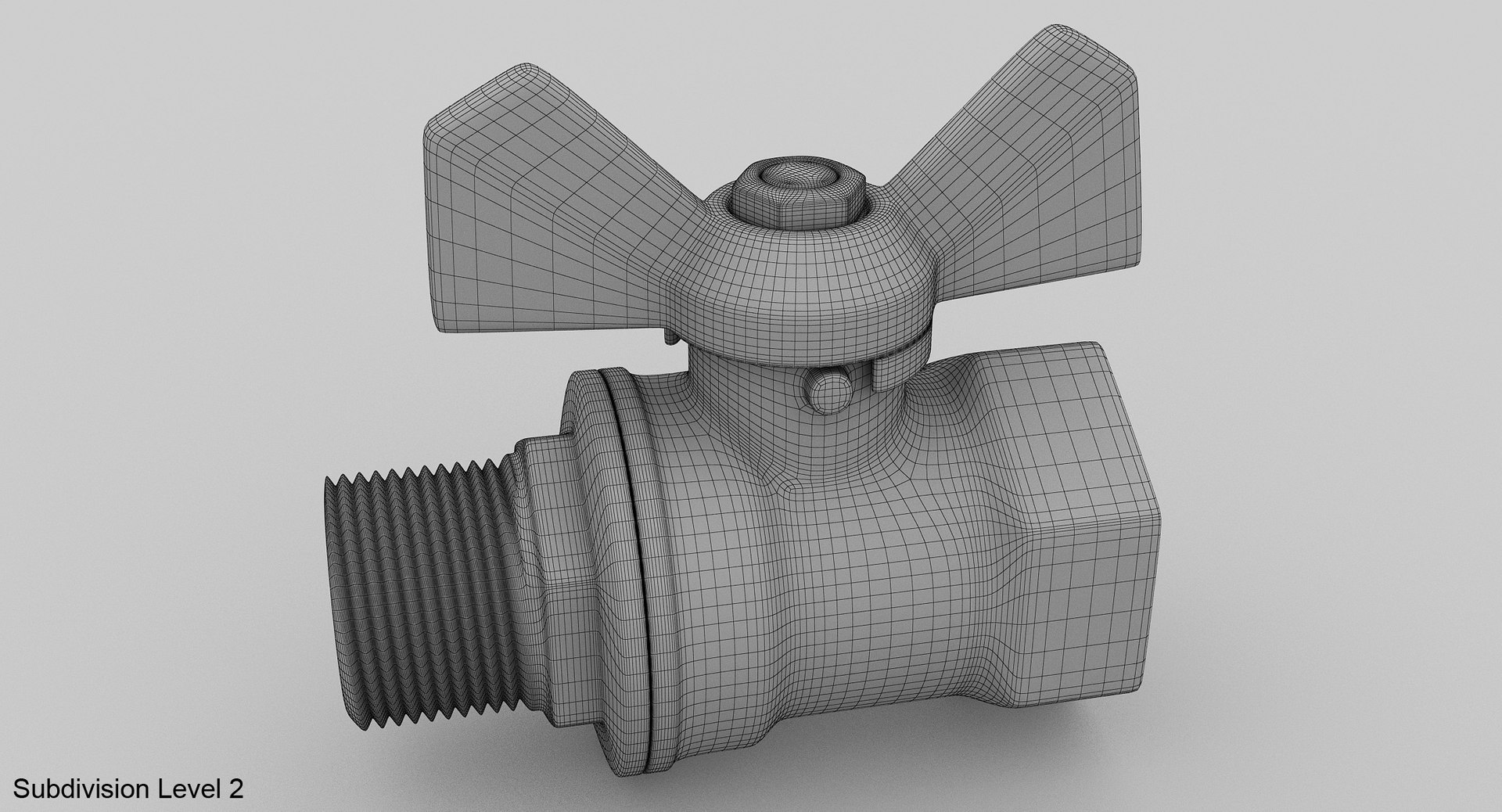 Water Valve 3d Max