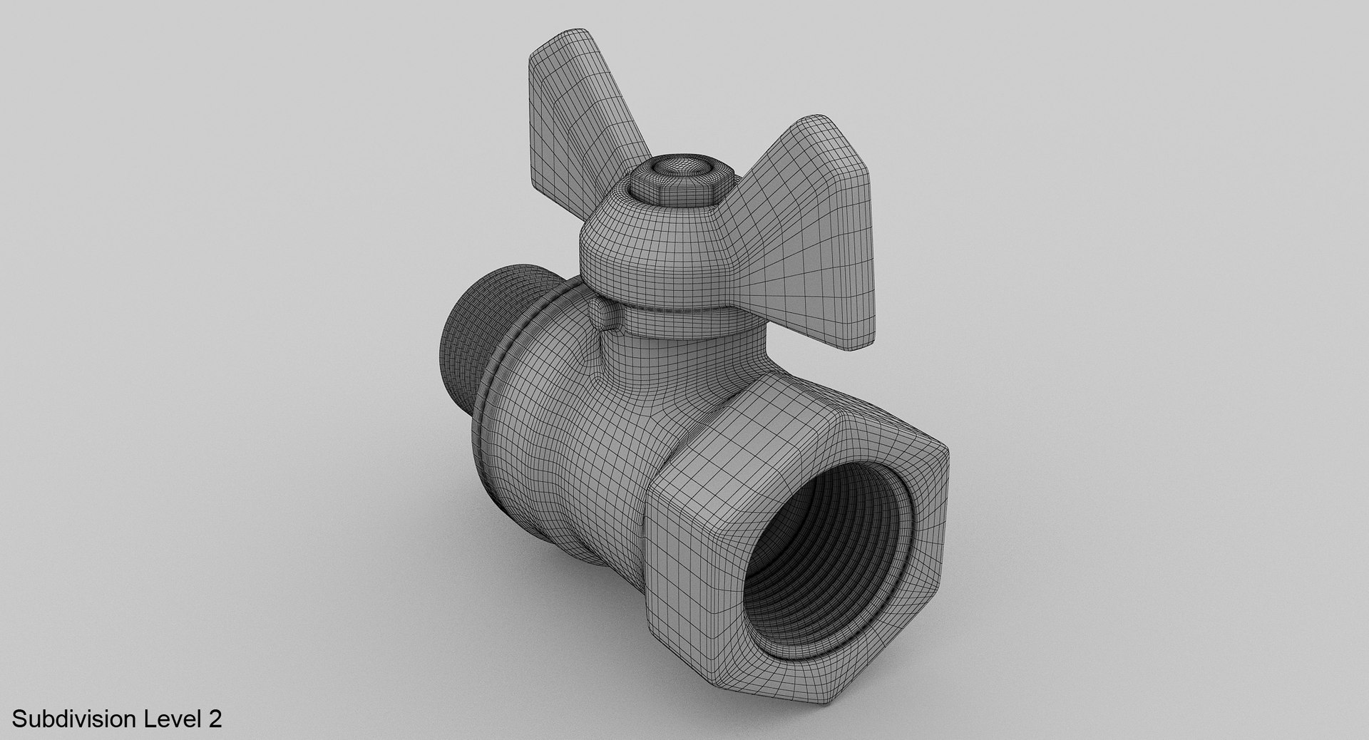 Water Valve 3d Max