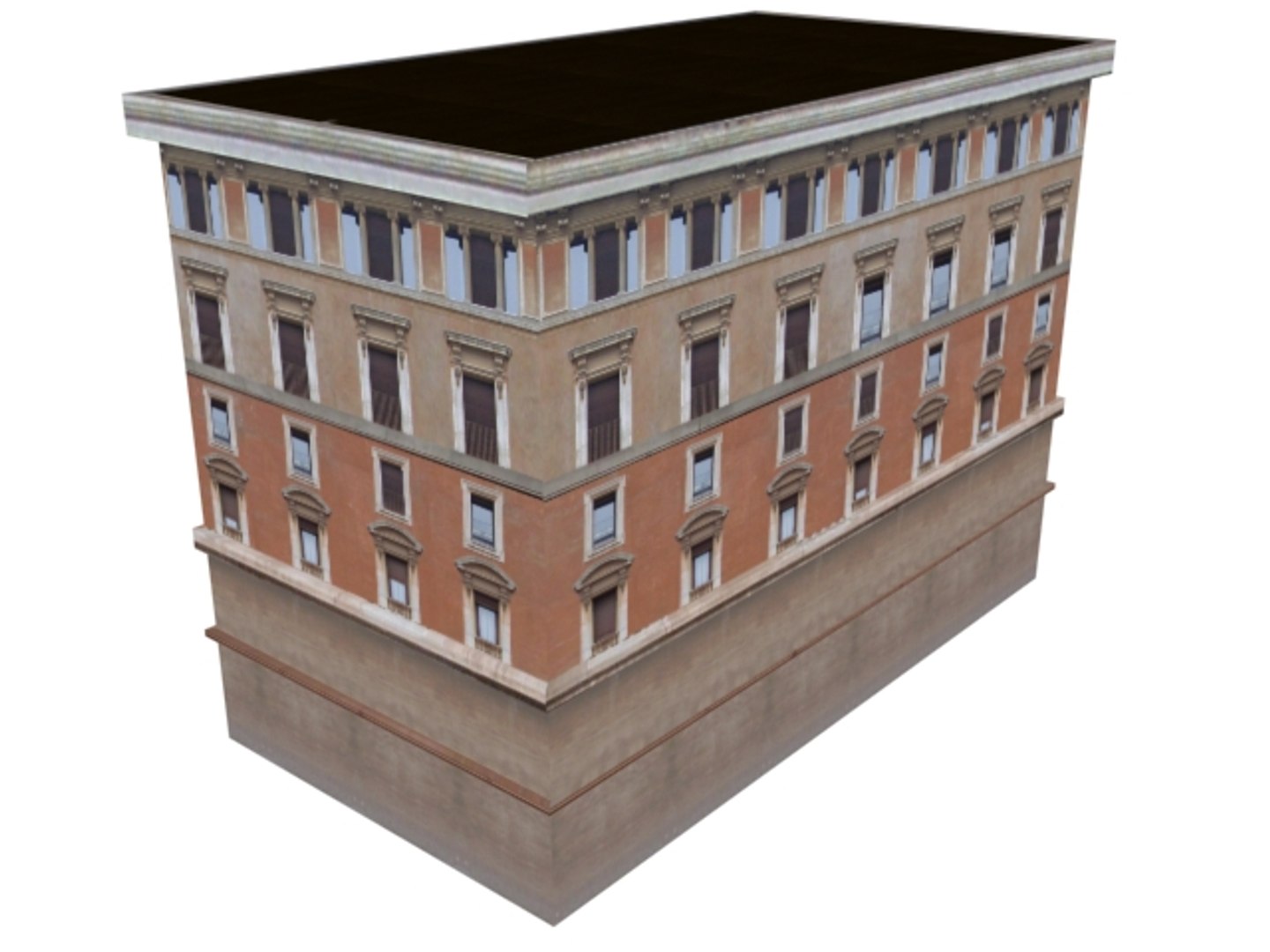 European Building House 3d 3ds