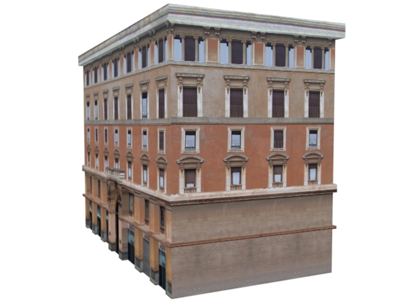 European Building House 3d 3ds