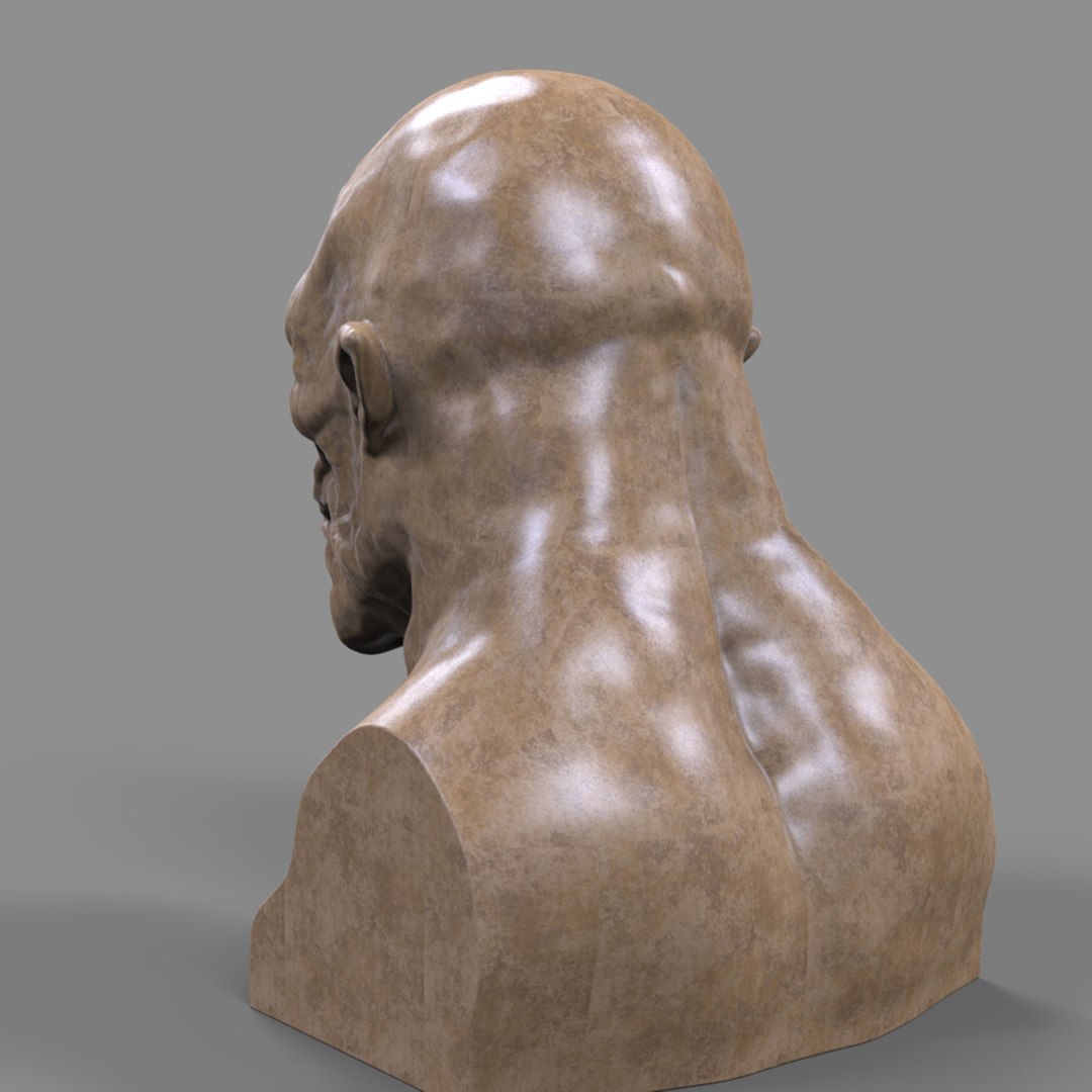 3d Model Orc Head Printing