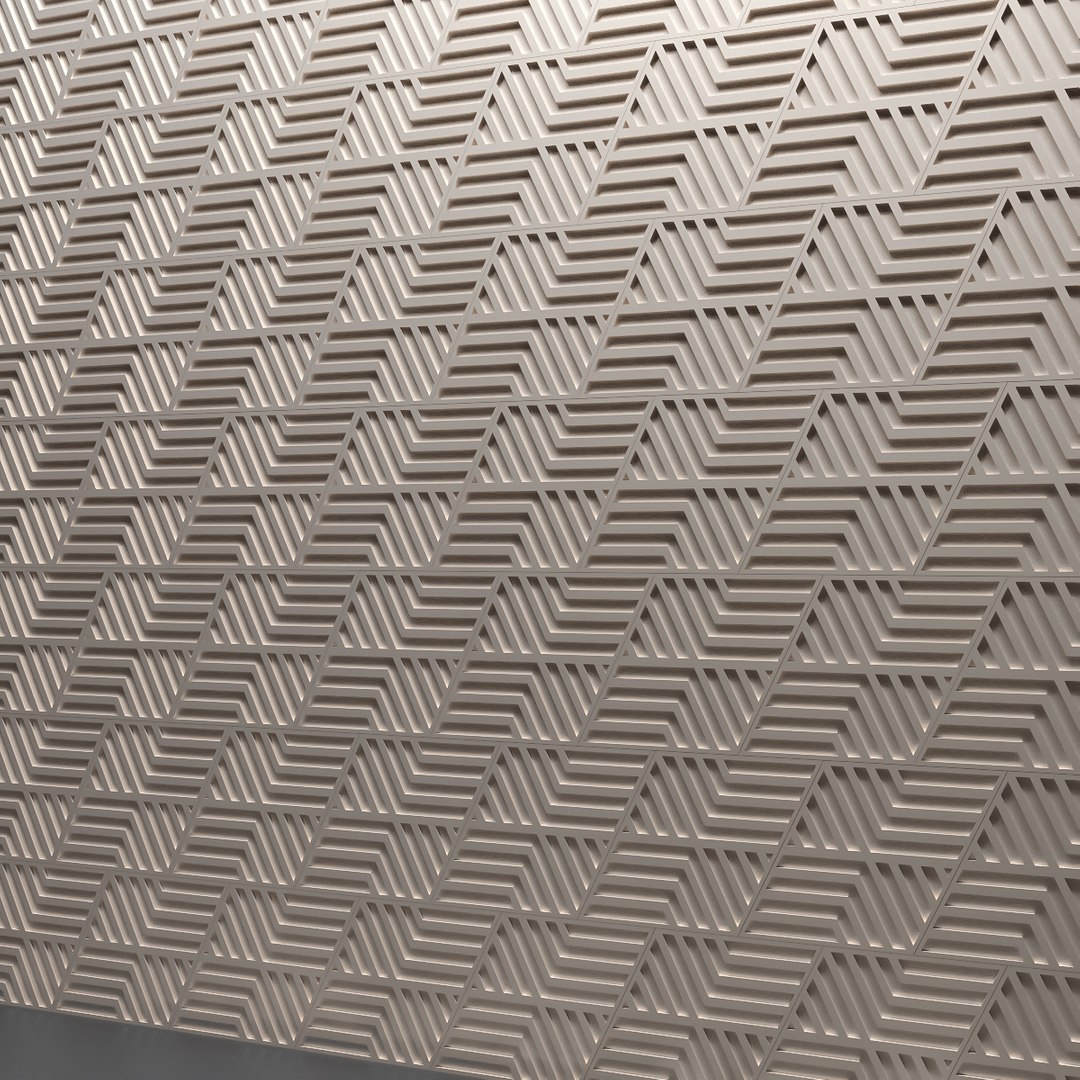 3D Gypsum Panels - TurboSquid 1534900