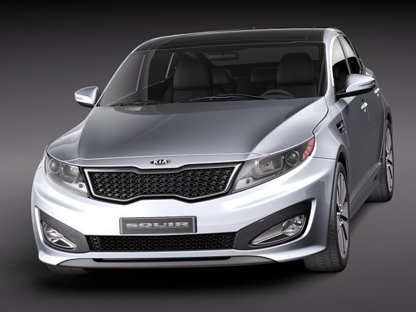Kia Optima Sedan 2011 3d Model