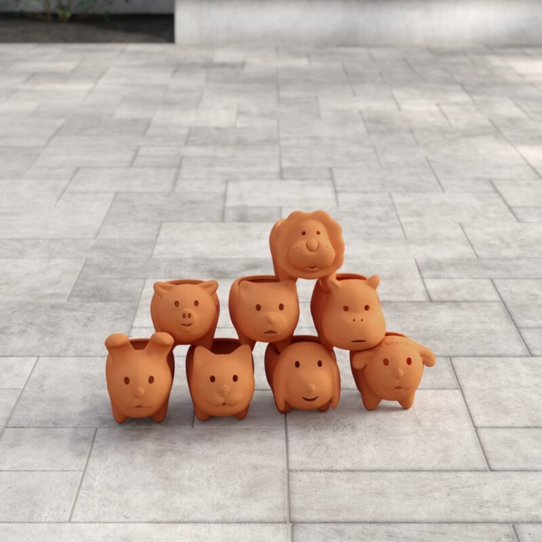 Terracotta animal 3D - TurboSquid 1519940