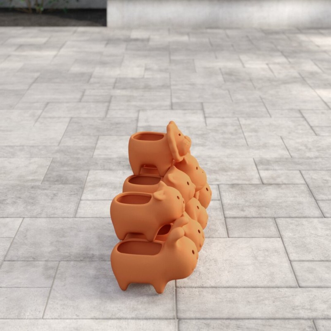 Terracotta animal 3D - TurboSquid 1519940