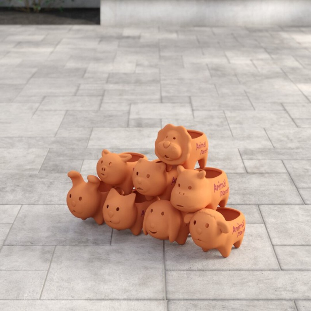 Terracotta animal 3D - TurboSquid 1519940