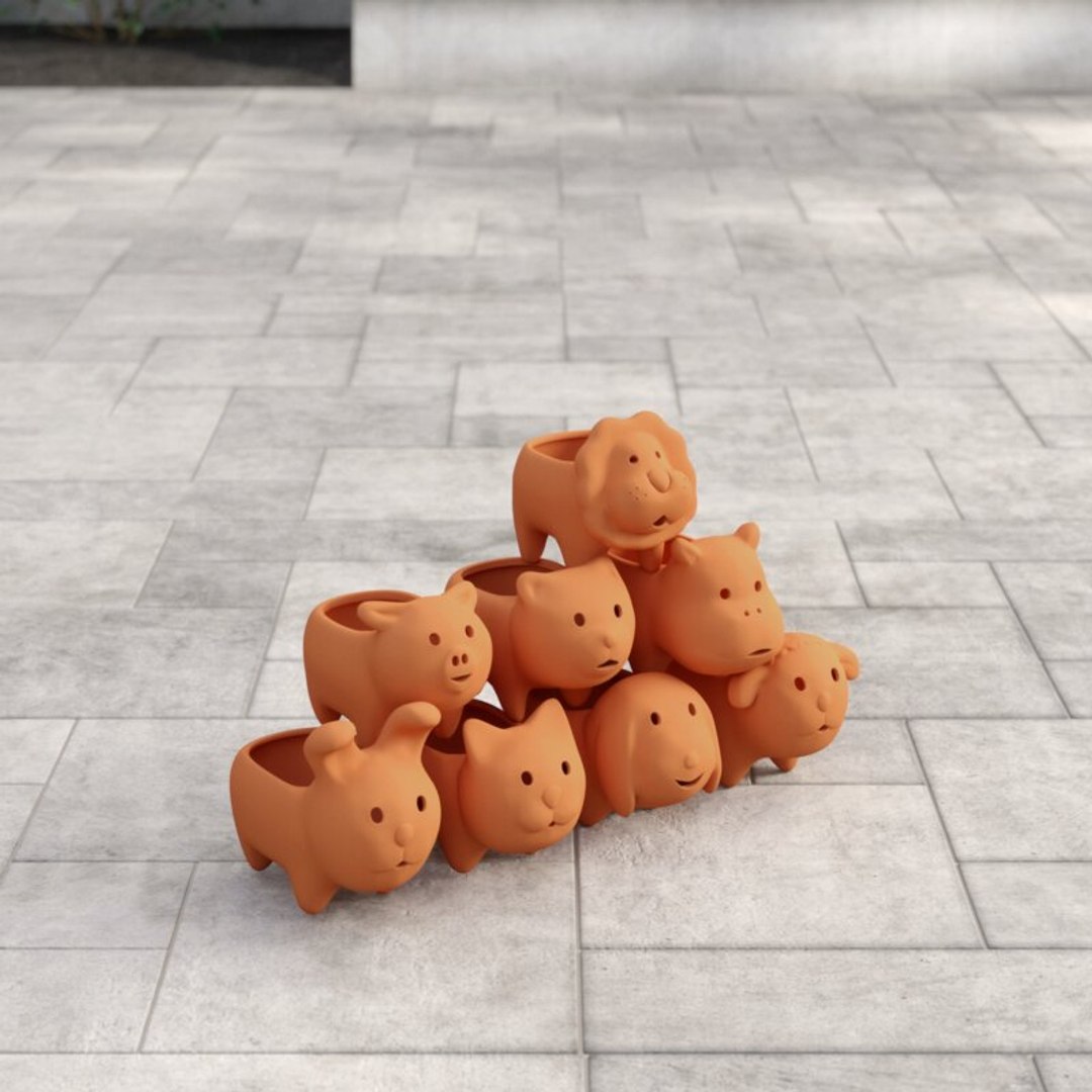 Terracotta animal 3D - TurboSquid 1519940