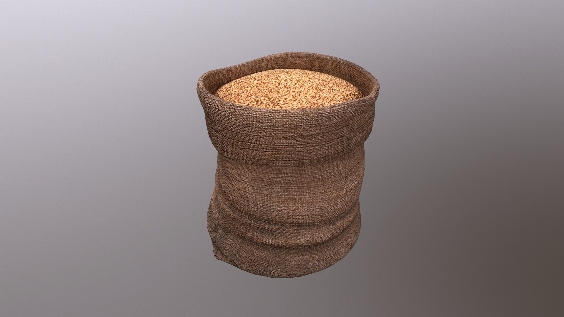 Sack Wheat 3D - TurboSquid 1510106